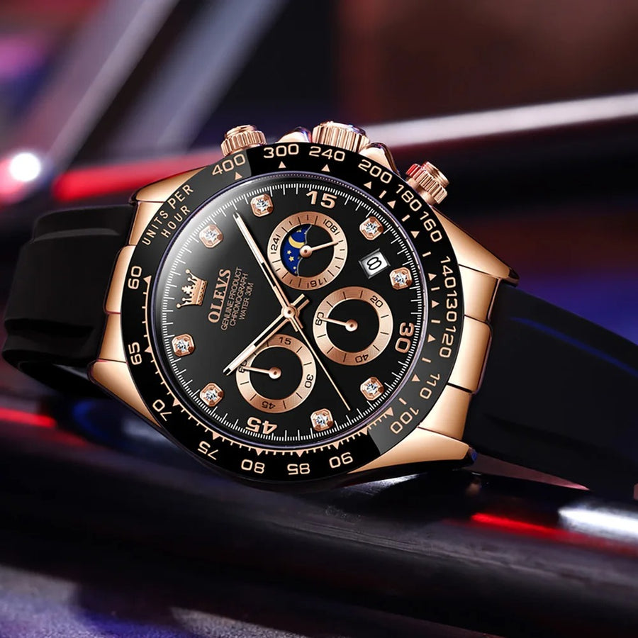 Julian Kingsley Monarch Quartz Watch for Men - Precision Timekeeping ...